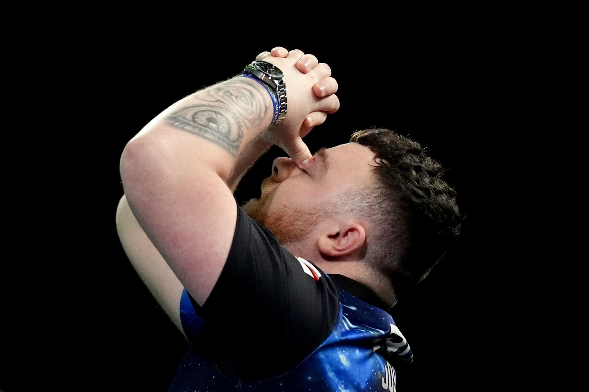 Josh Rock knocked out of the Grand Slam of Darts as Luke Littler ...