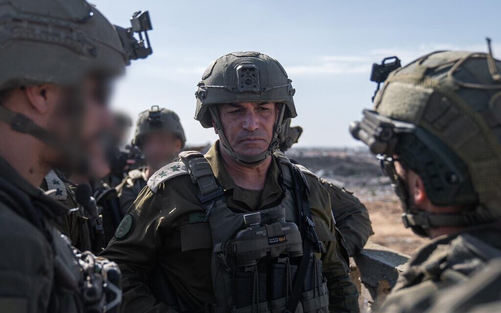 IDF chief tours Gaza, says army must be ready to conquer more of Strip ...