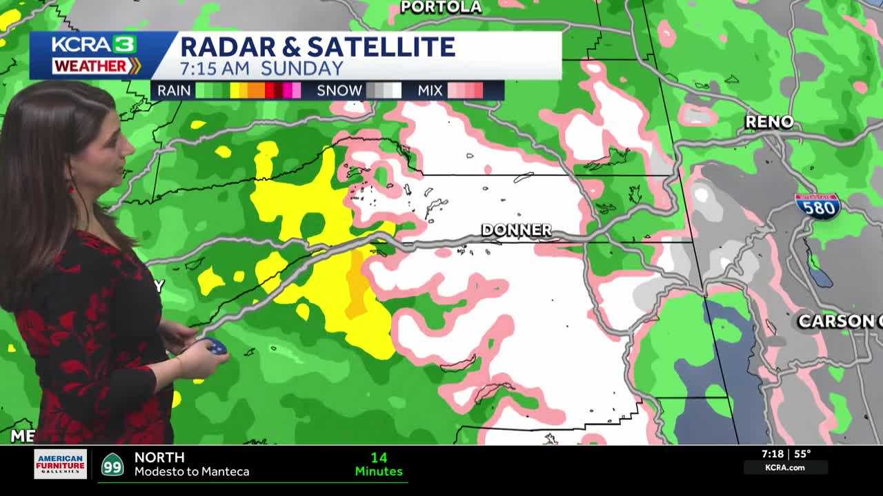 Northern California rain and snow forecast: Tracking 2 systems Saturday ...