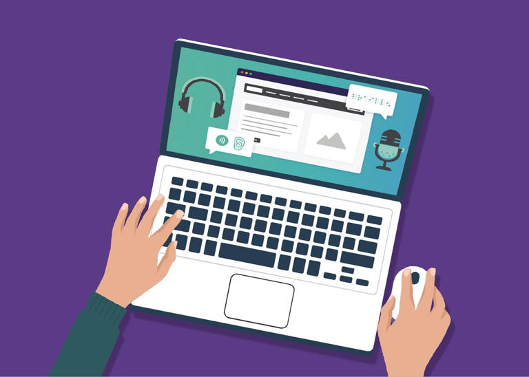 Usar o leitor de ecrã NVDA para ler sites