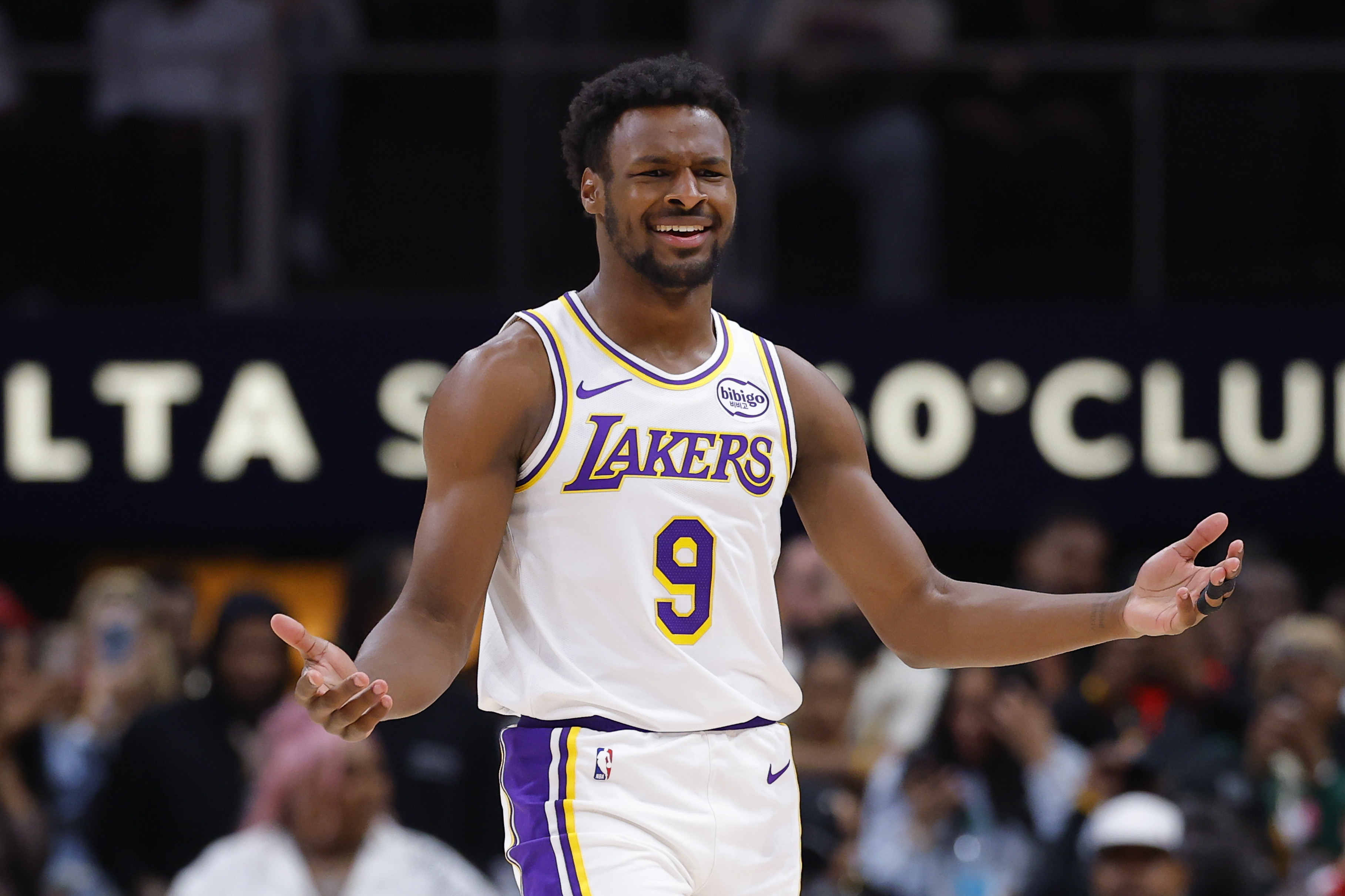 Lakers make expected Bronny James decision ahead of Pelicans game