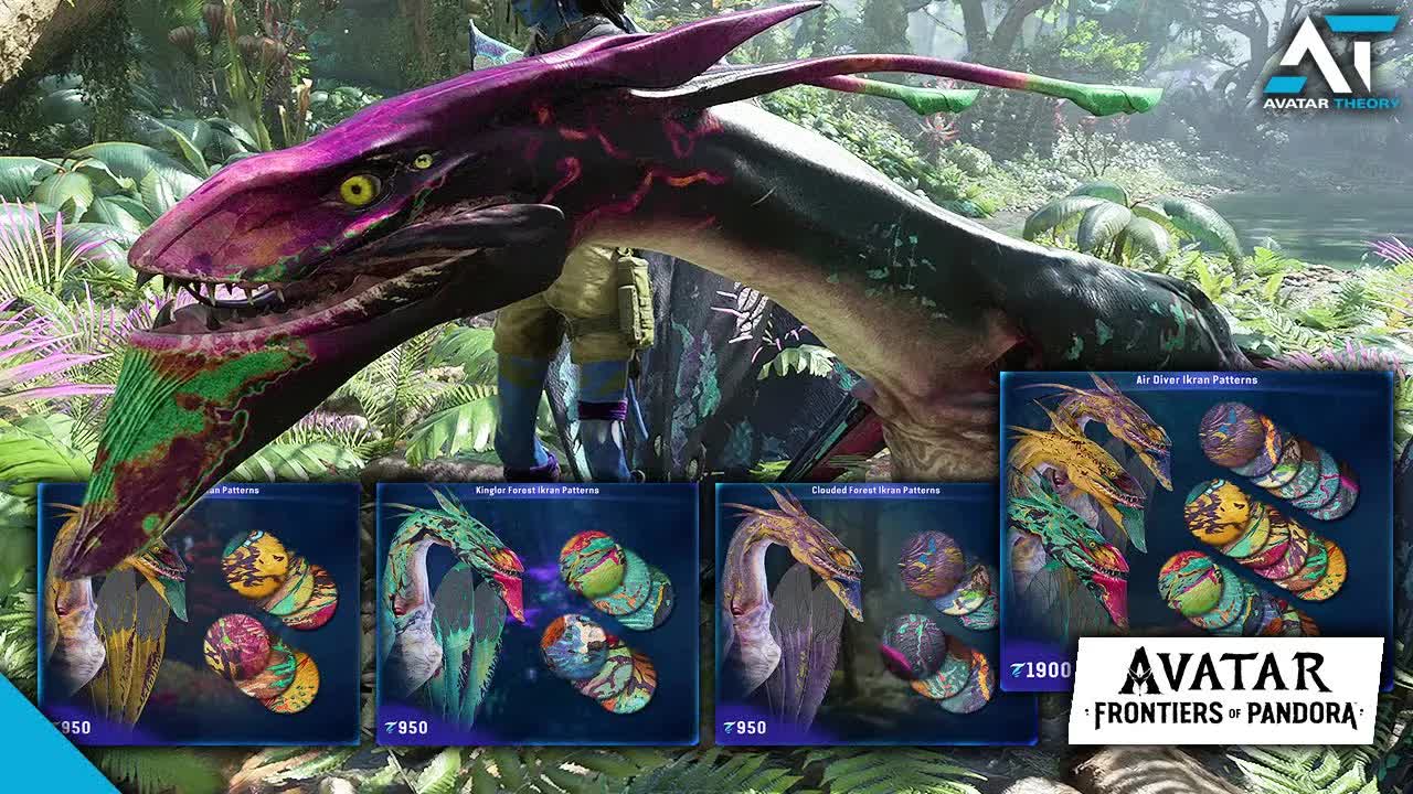 AIR DIVERS IKRAN Patterns | 18 New Skins - Complete Overview