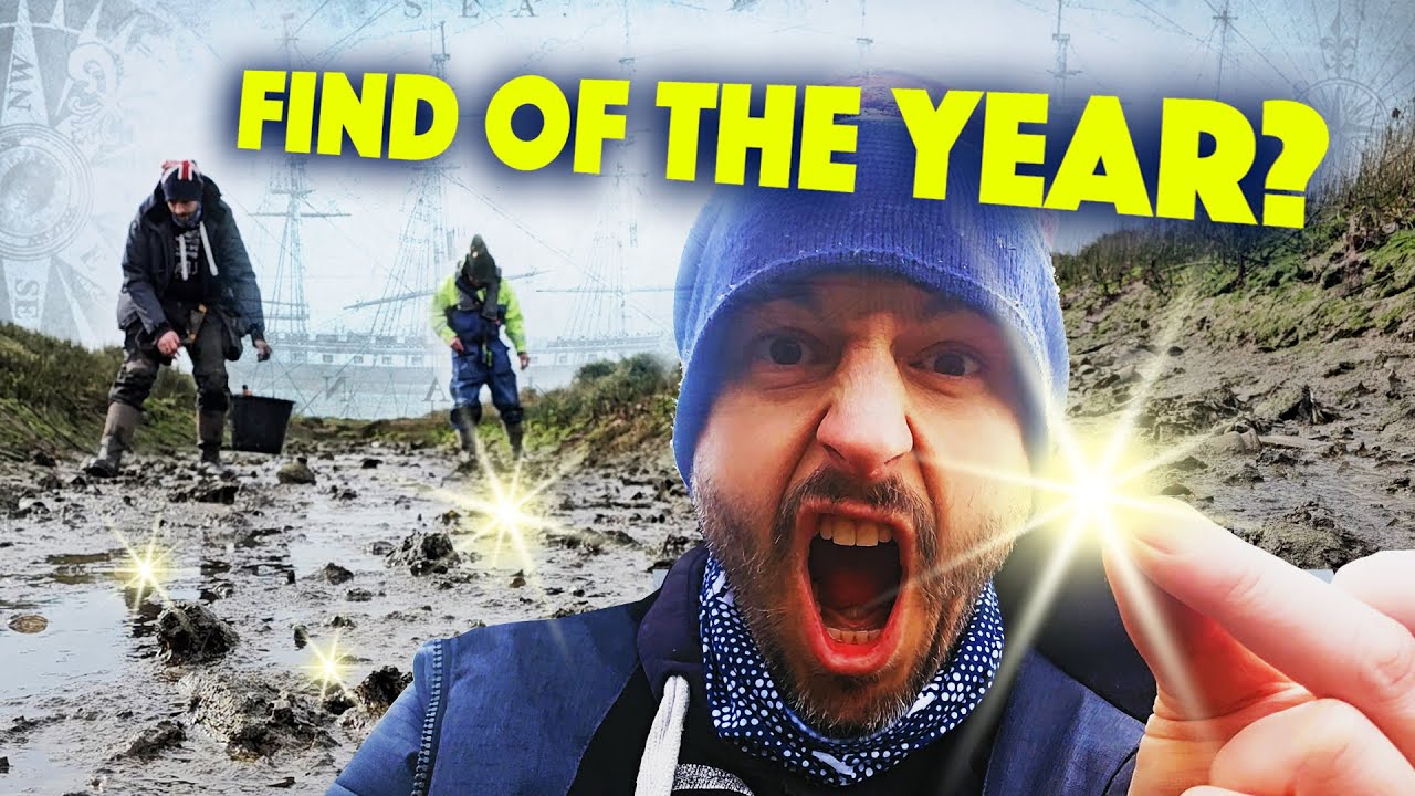 Real treasure found mudlarking! Gold, ghosts and good stuff!