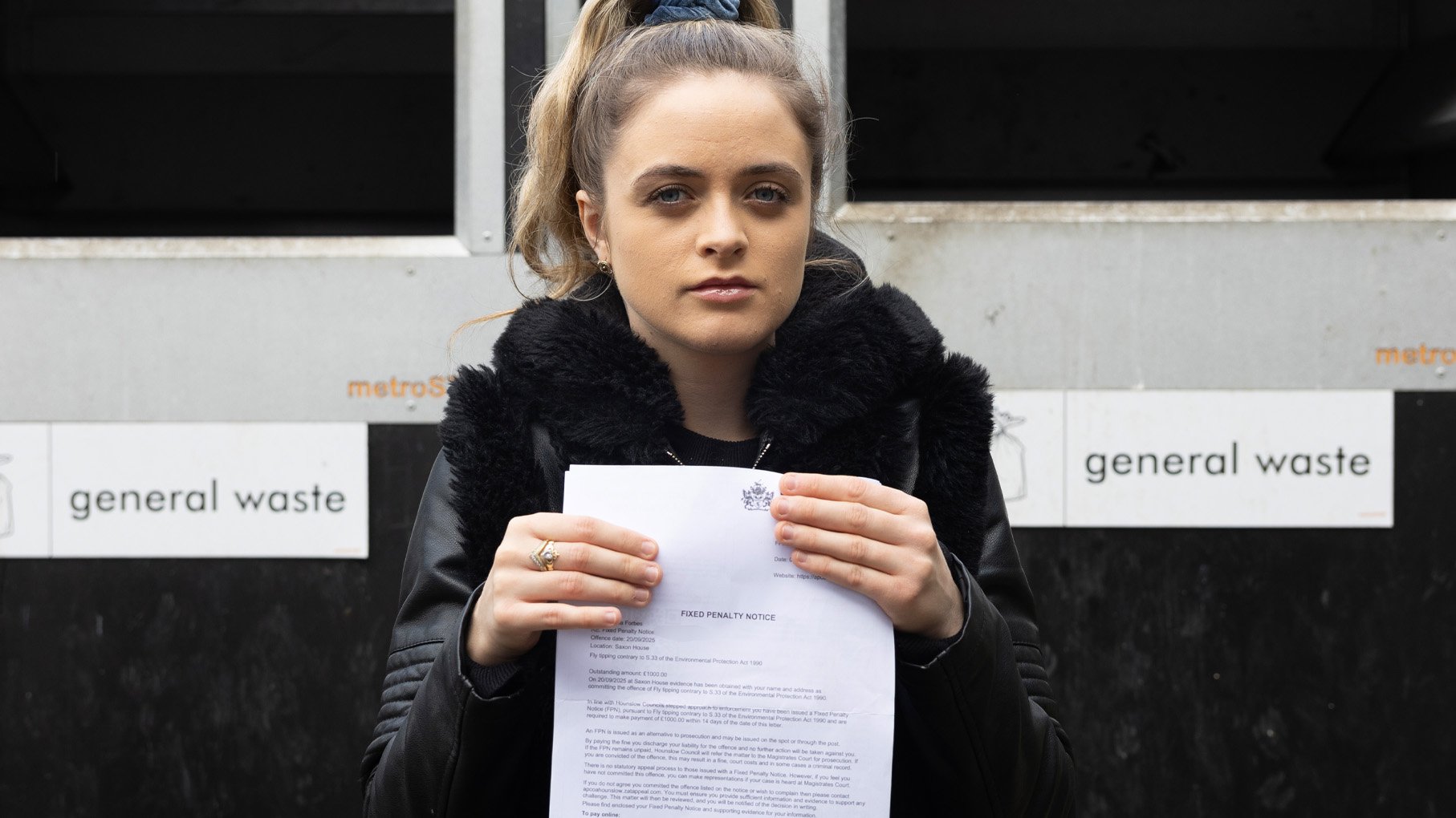 Nurse fined £1,000 for ‘fly-tipping’ envelope