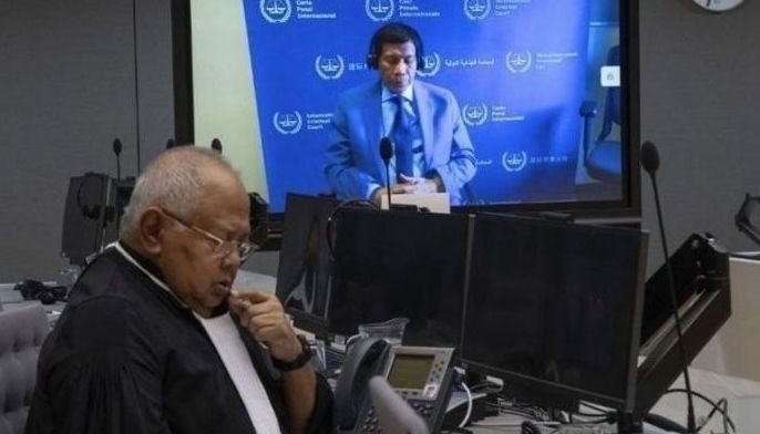 Duterte lawyers: No basis to continue ICC proceedings