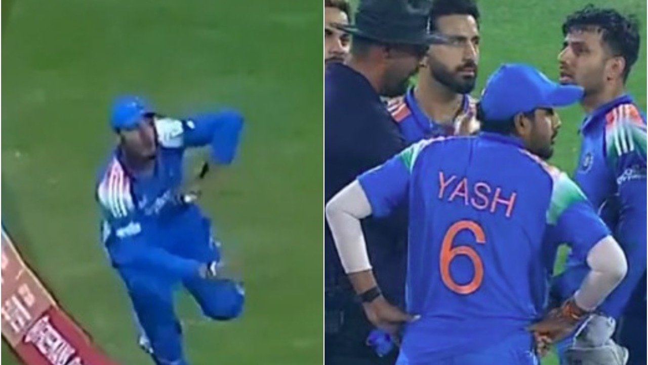 India A vs Pakistan A controversy after Naman Dhir catch overruled ...