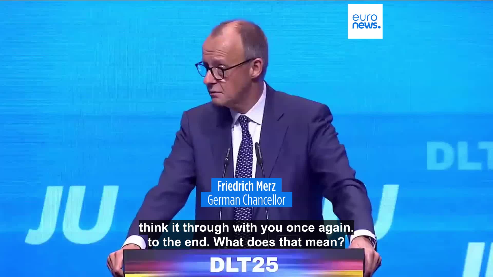 The future of the world is being shaped in Europe, says German ...