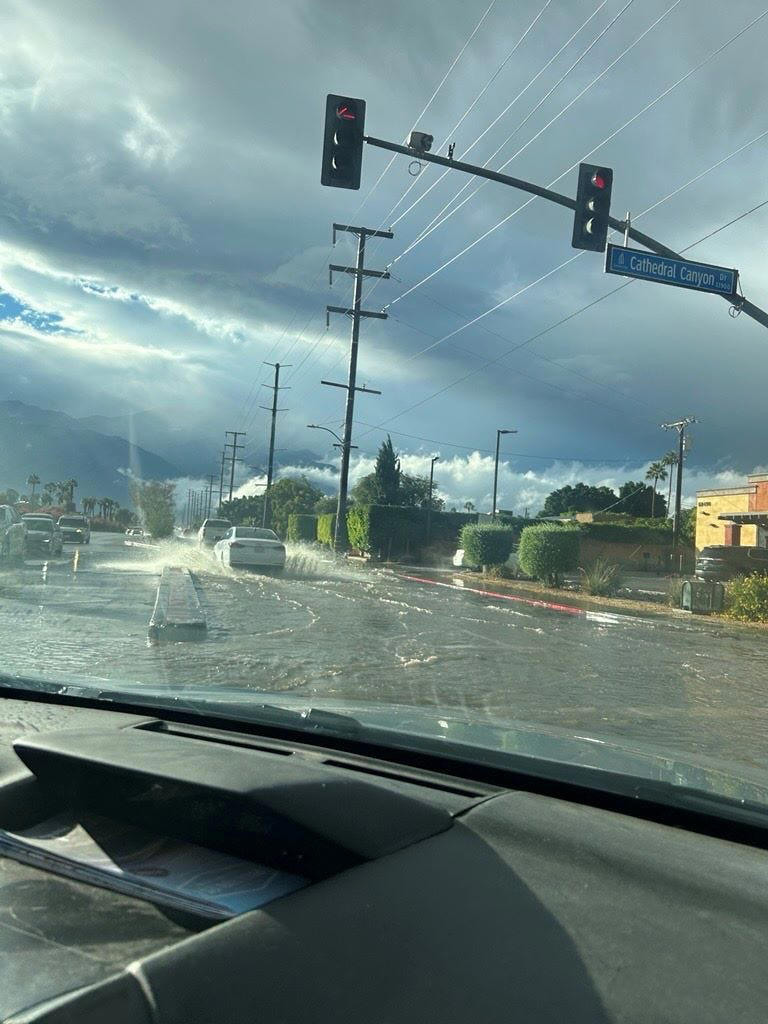How much rain fell in the Coachella Valley Saturday? See totals, road ...