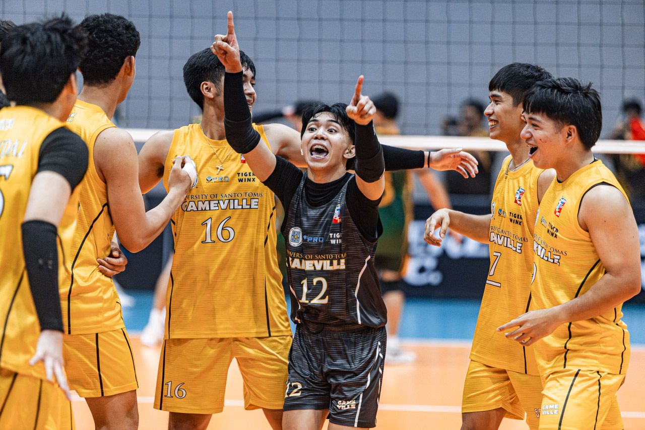 Spikers' Turf: Undermanned UST completes reverse sweep of FEU