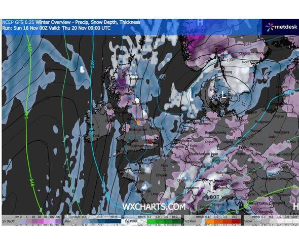 UK snow maps show 50 UK counties blanketed by -7C freeze - full list