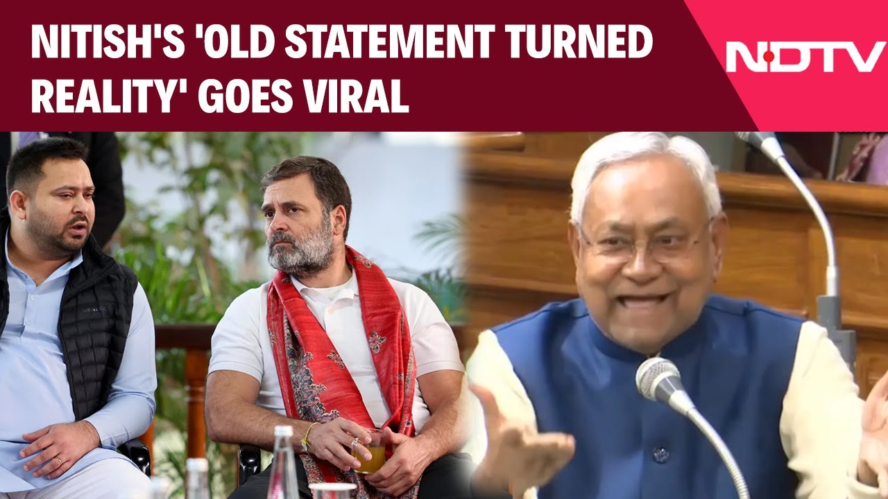 Nitish's 'Old Statement Turned Reality' Goes Viral After RJD Failed In ...