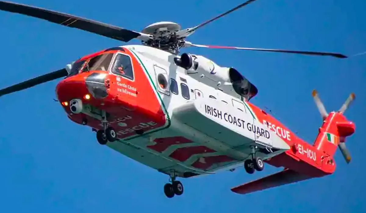 Search ends for UK Navy crew member off north-west coast of Ireland