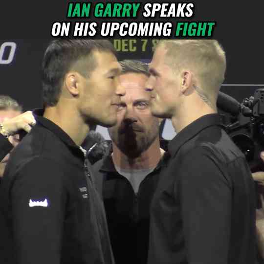 Ian Garry Speaks On His Upcoming Fight
