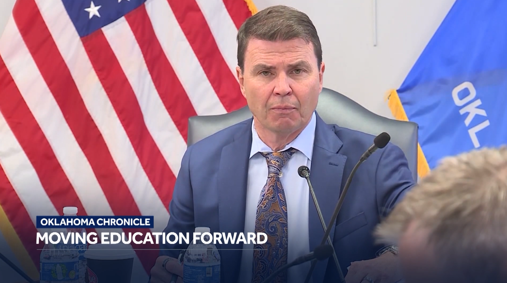 Oklahoma Chronicle: New state superintendent talks plans to move ...