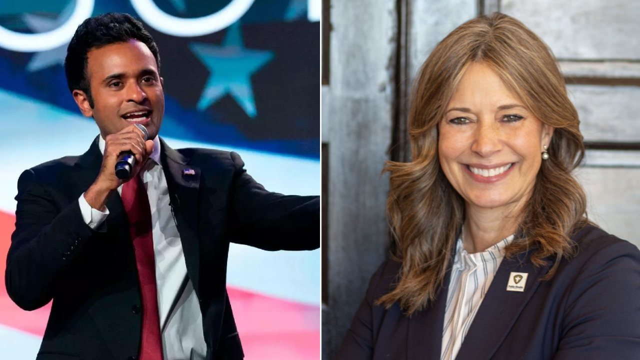 Vivek is ‘flying around in his private jet’: Democratic rival hits back ...