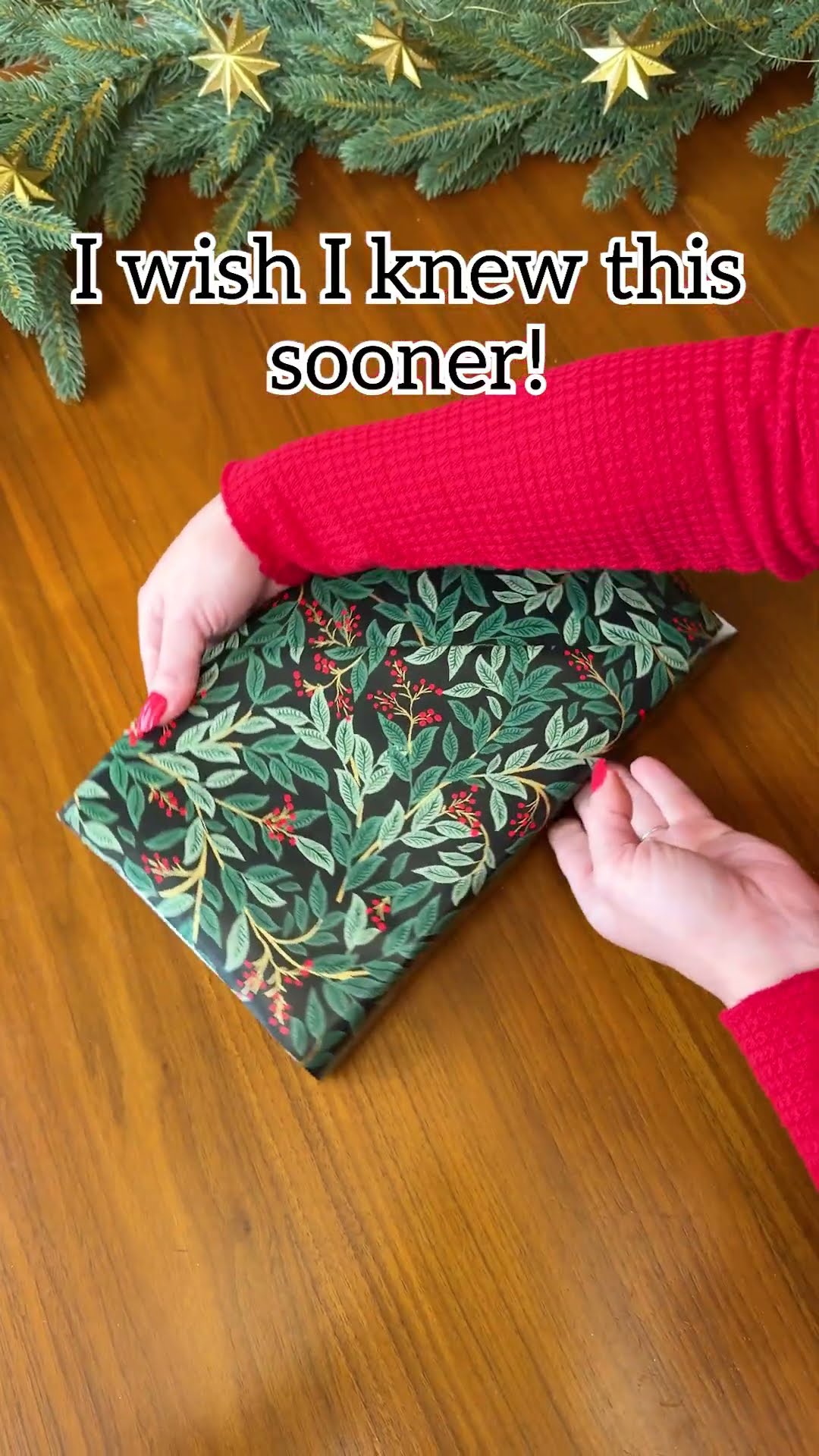 How to wrap a gift with a pocket! 🎁