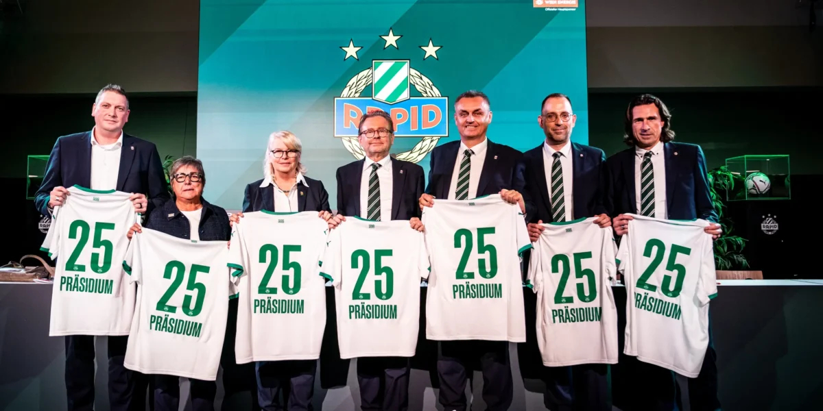 Alexander Wrabetz ist erneut Rapid-Präsident