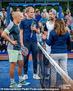 Meet the two-time Premier League winner who is taking padel by storm at ...