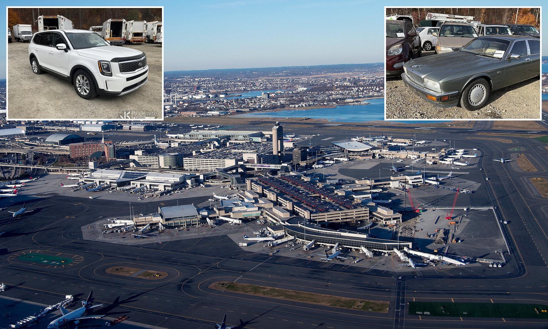 The bizarre mystery of dozens of cars abandoned at Boston airport