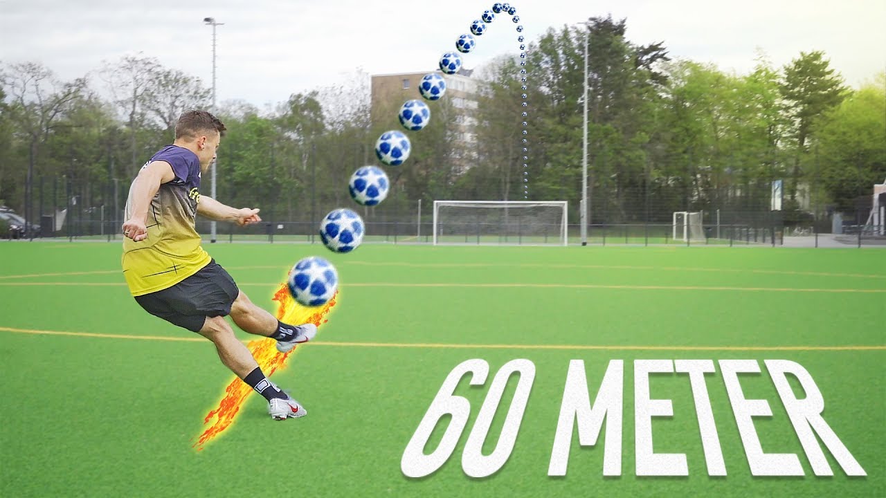 YOUTUBE REKORD: 60+ Meter Lattenschießen