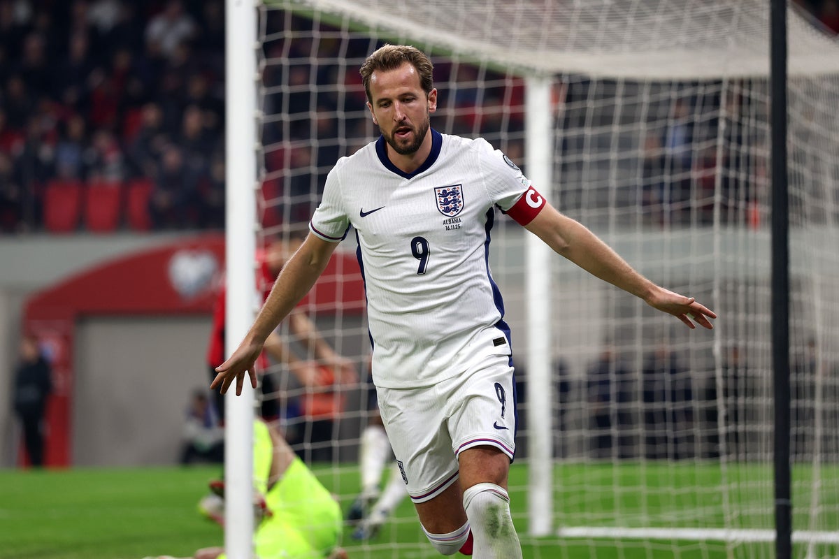 Kane scores brace as England finish qualifiers with perfect record