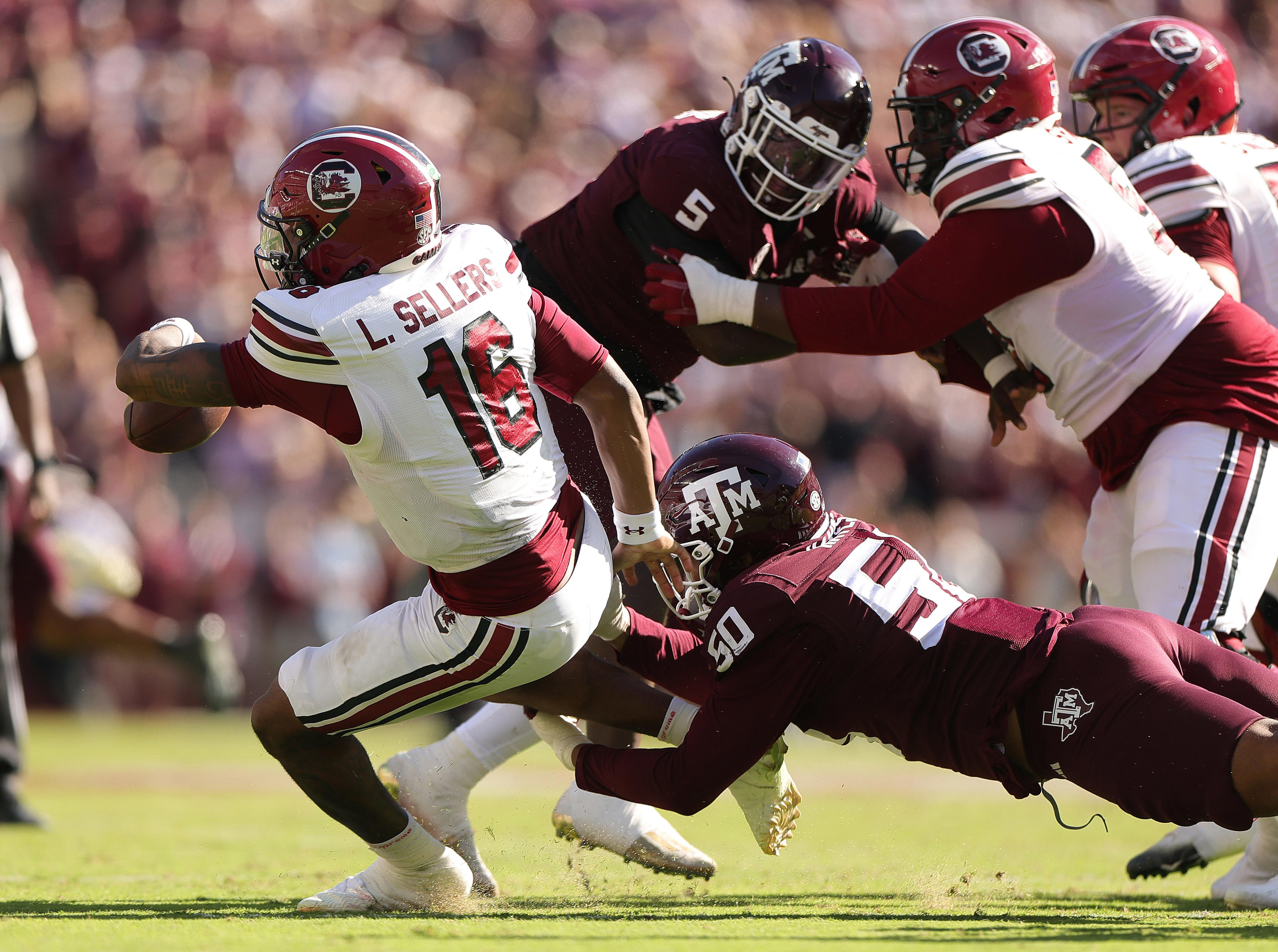 SEC football power rankings after Week 12: Texas A&M survives, Oklahoma ...