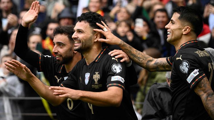 Portekiz, Dünya Kupası biletini 9 golle aldı!