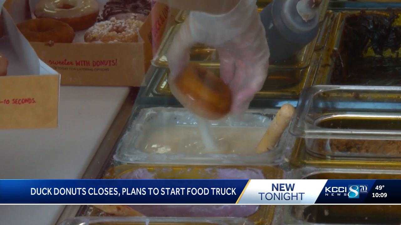Central Iowa's Duck Donuts closes Polk City store, shifts to food truck