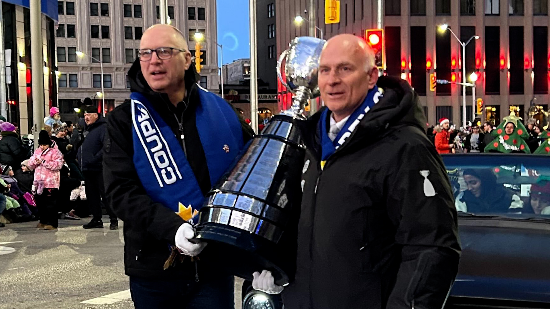Grey Cup makes special appearance at Winnipeg parade