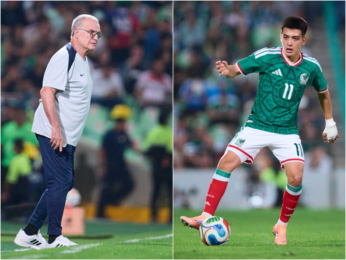 Gilberto Mora es elogiado por Marcelo Bielsa