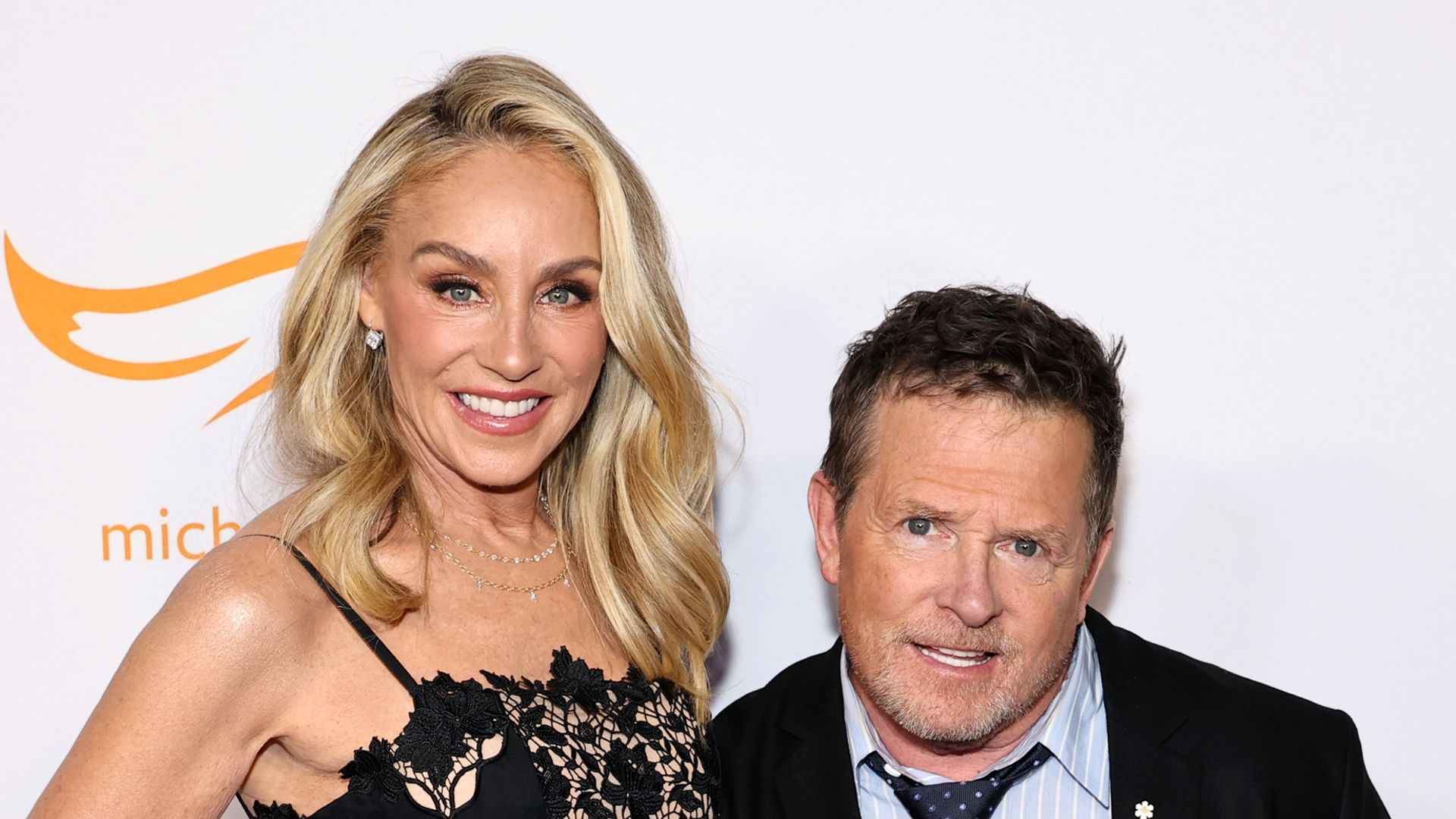 Michael J. Fox joined by his four children on the red carpet after ...