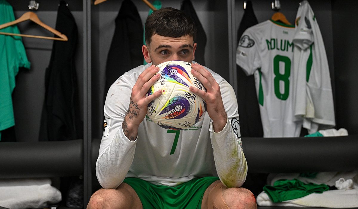 Watch: Troy Parrott chokes up with ‘tears of joy’ in emotional ...