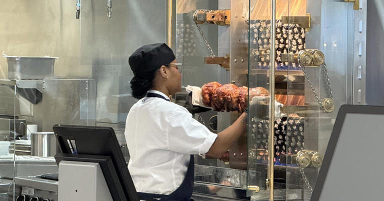 Inside Ford's new world headquarters: Scratch kitchens, rotisserie ...