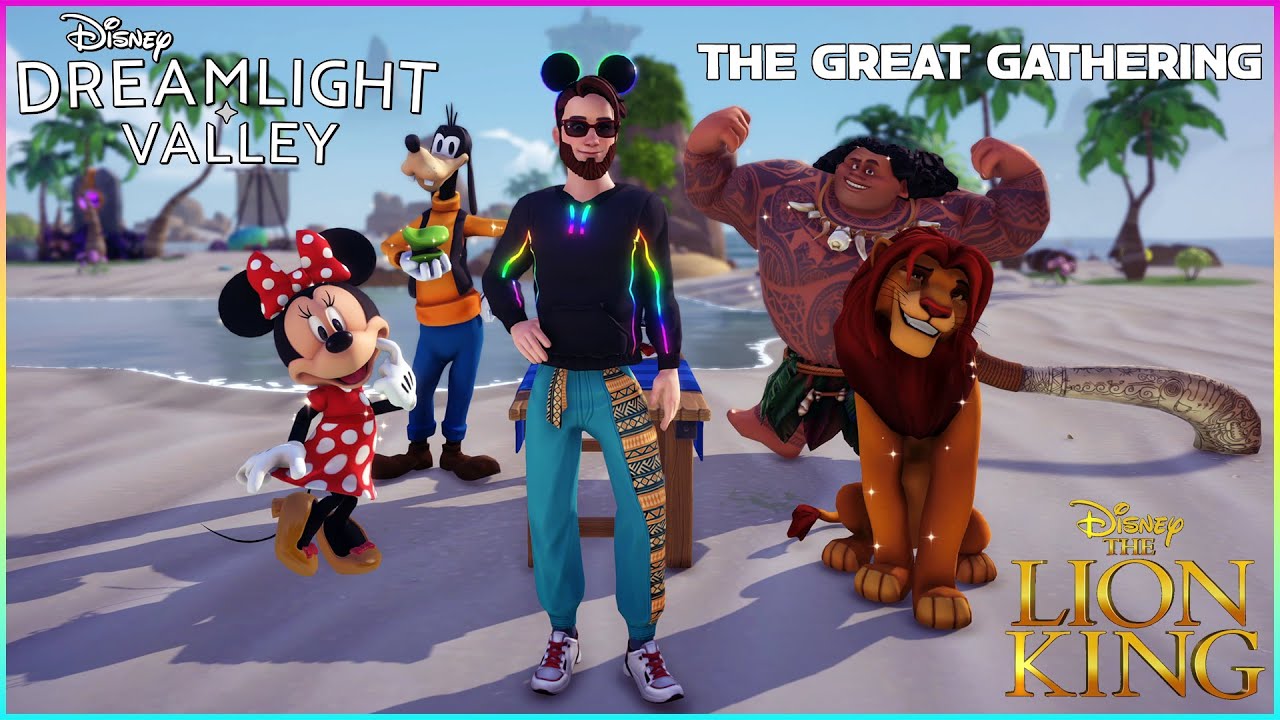 Disney Dreamlight Valley the great gathering (Simba quest 3)