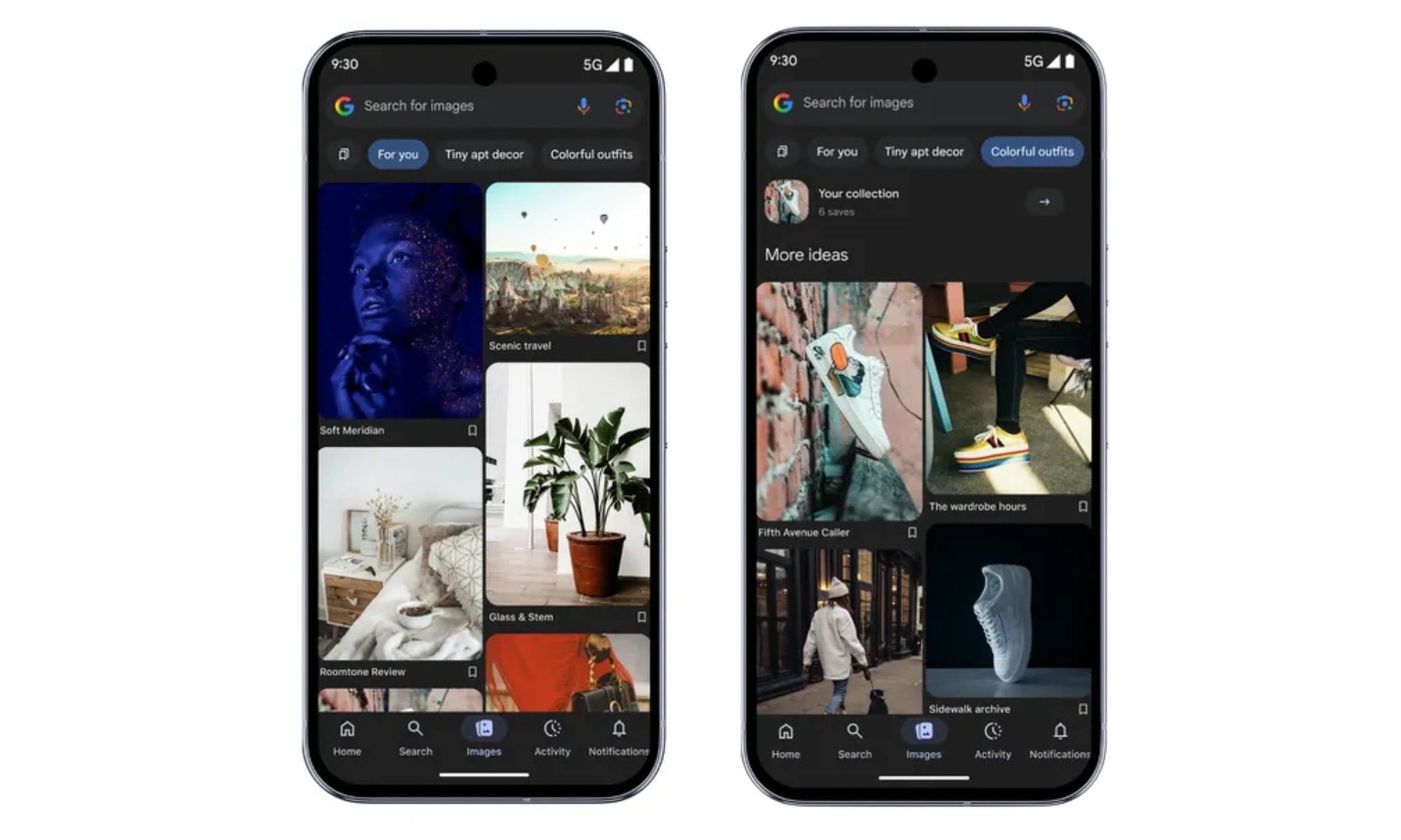 Google app now lets you discover, save, and organize images like Instagram