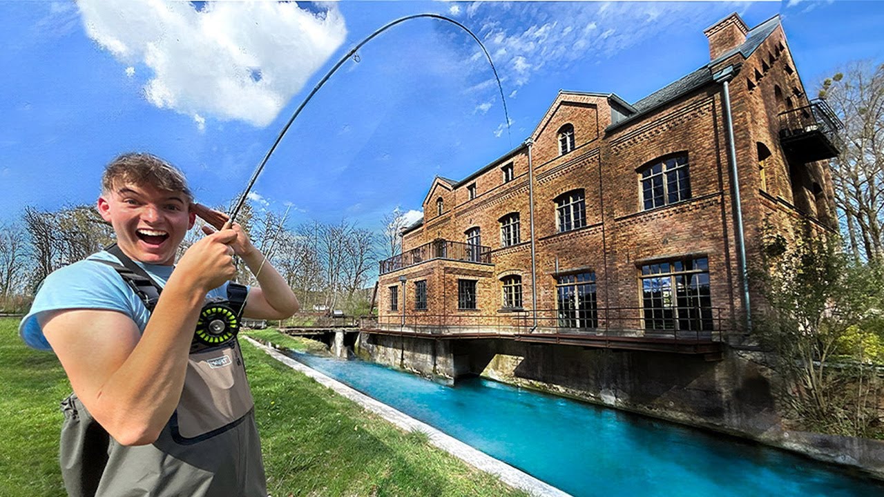 An diesem alten Wehr steht zu viel Fisch!!👀