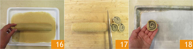 Hemp cookies with almond milk