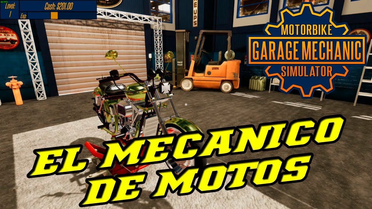 Acceso a beta: testeando Motorbike Garage Mechanic Simulator
