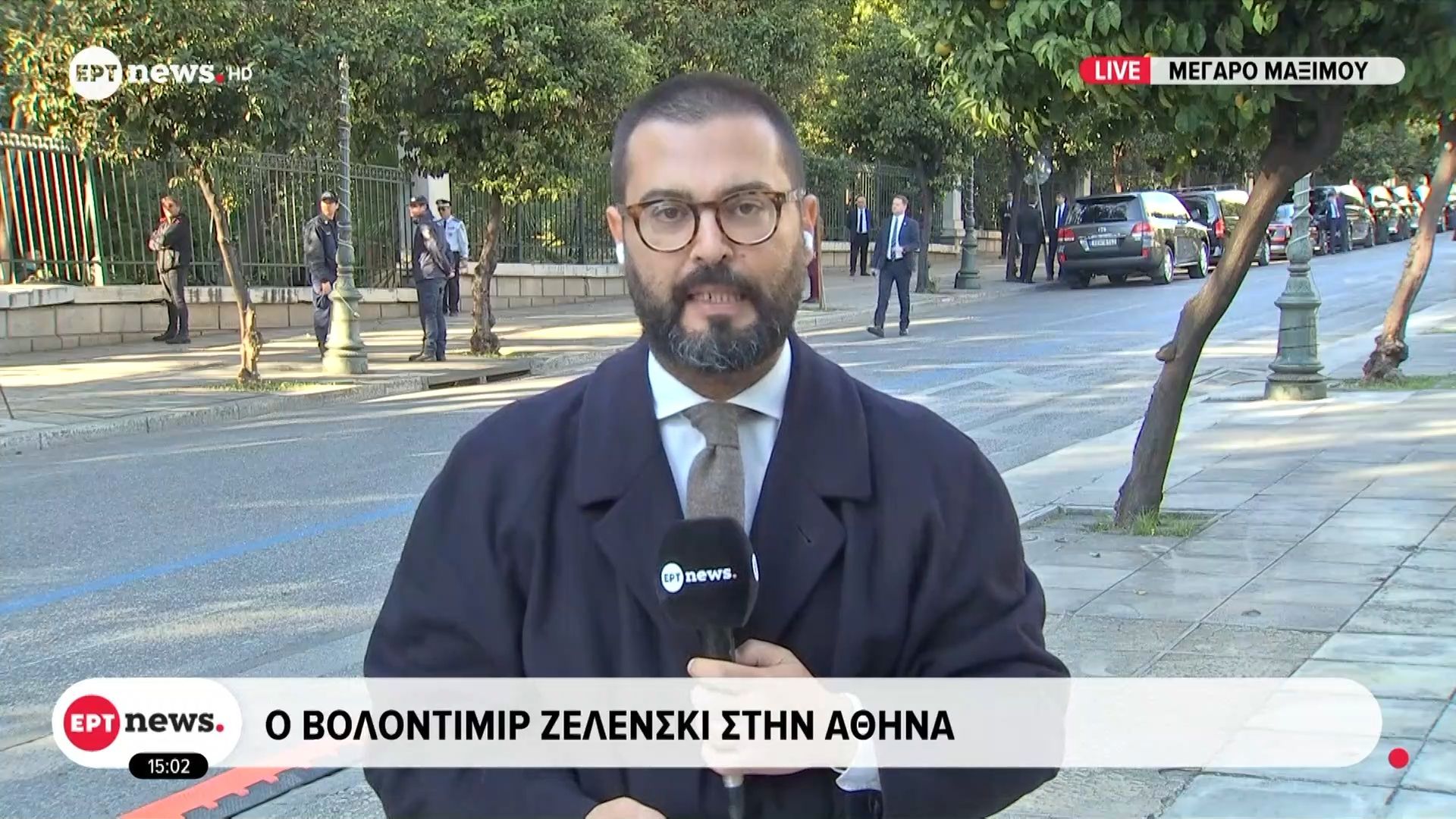 Ο Βολοντίμιρ Ζελένσκι στην Αθήνα