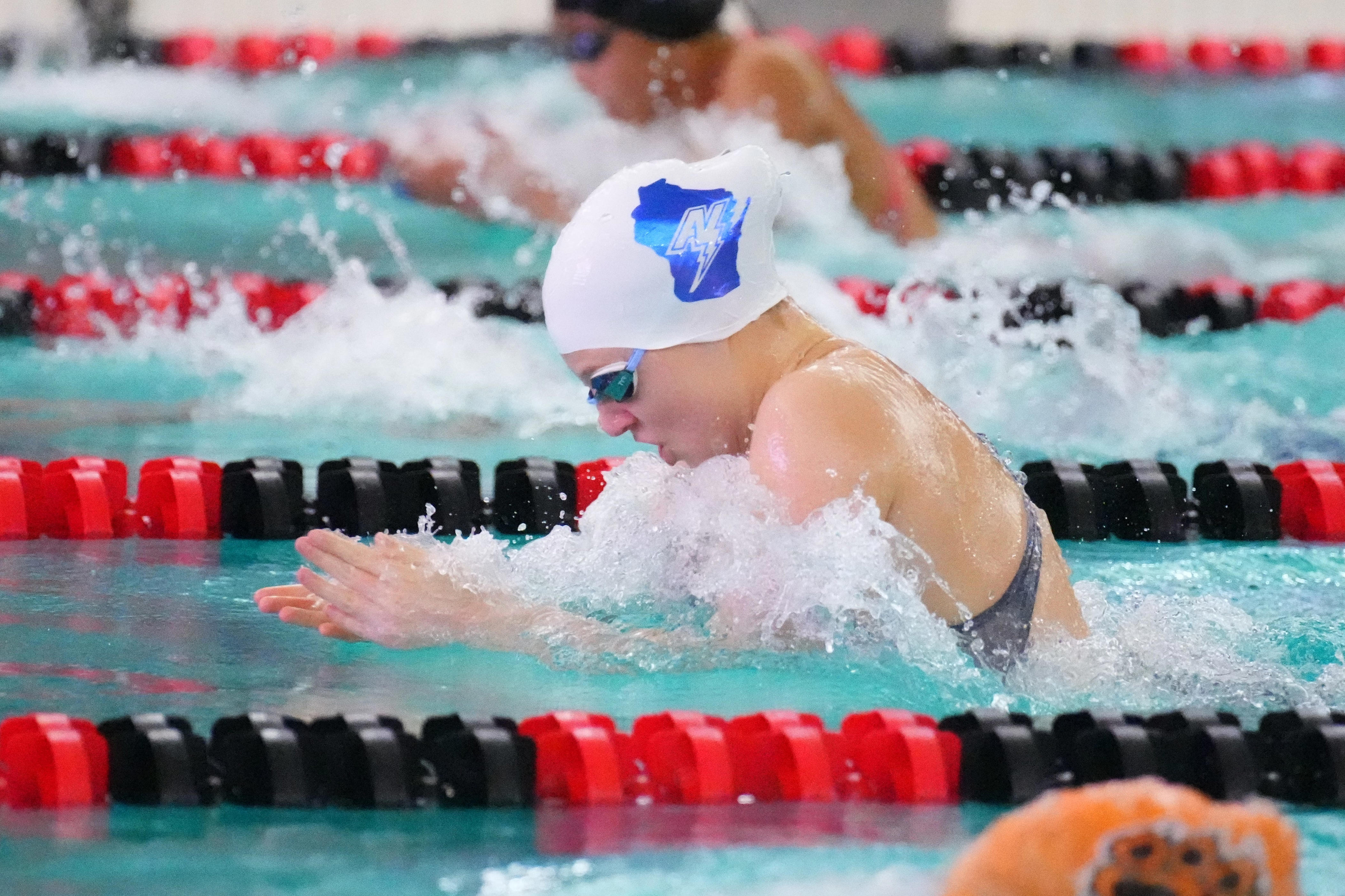 Loken, relay team lead Appleton North at Division 1 state swimming ...