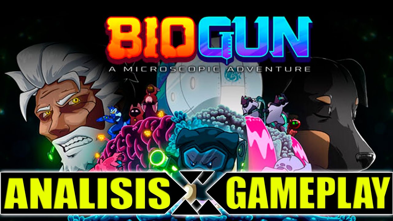 BIOGUN (demo) salvando al perrito de un virus