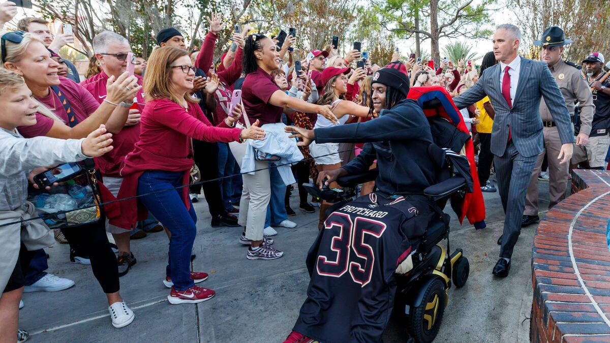 Father says Ethan Pritchard determined to walk, play football at FSU