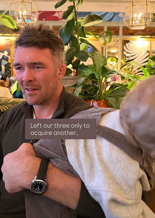 Retired rugby WAGS reunite to watch Ireland beat Australia