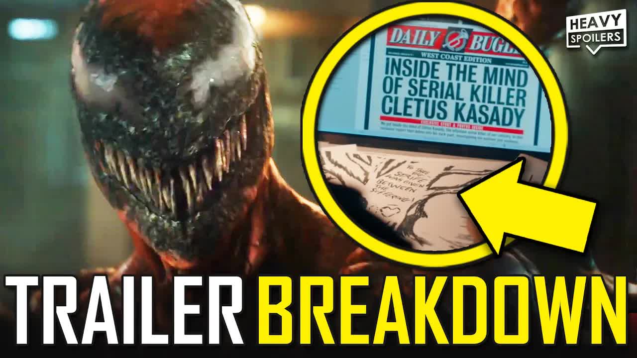 Venom 2 let there be carnage trailer breakdown | Easter eggs explained ...