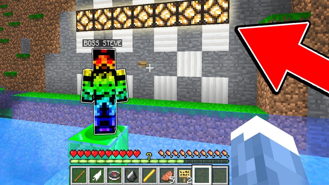 Boss Steves New Insane Powers in Minecraft Revealed