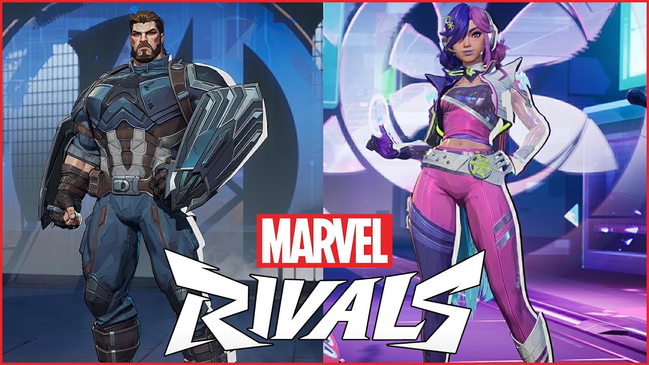 Marvel Rivals NEW Captain America and Luna Snow Costume First Look