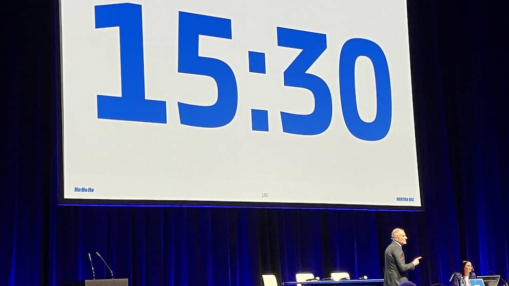 So lief Herthas Mitgliederversammlung