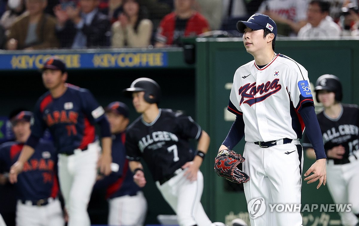 S. Korea rallies to tie Japan in exhibition baseball game