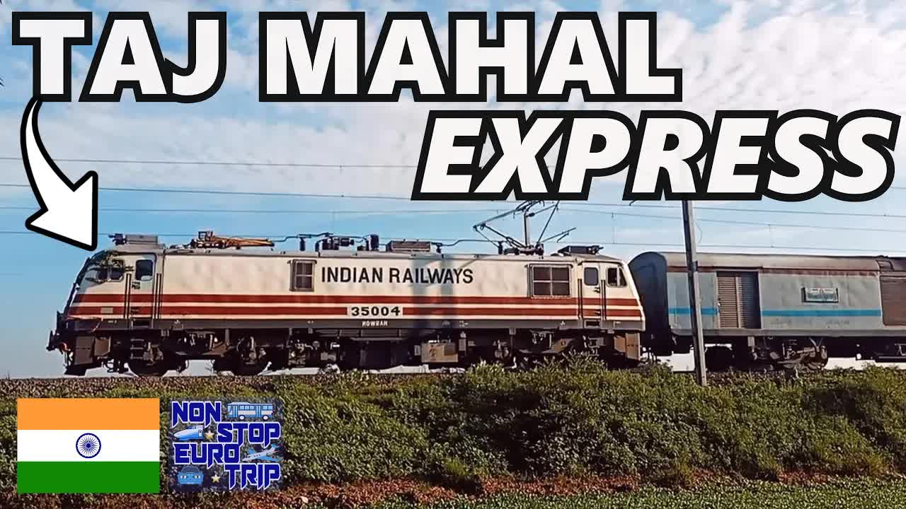 First Class on India’s FASTEST train - The Gatimaan Express!