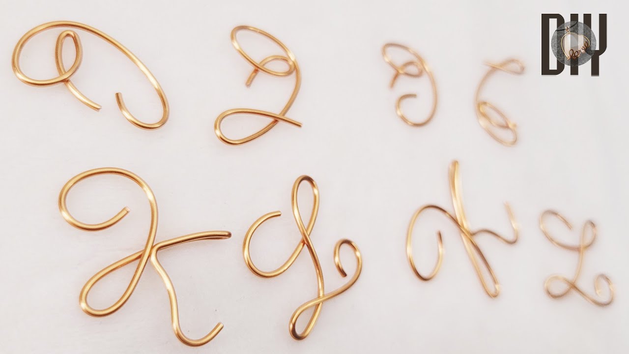 Letters | capital letters | alphabet | I J K L | basic @LanAnhHandmade 788